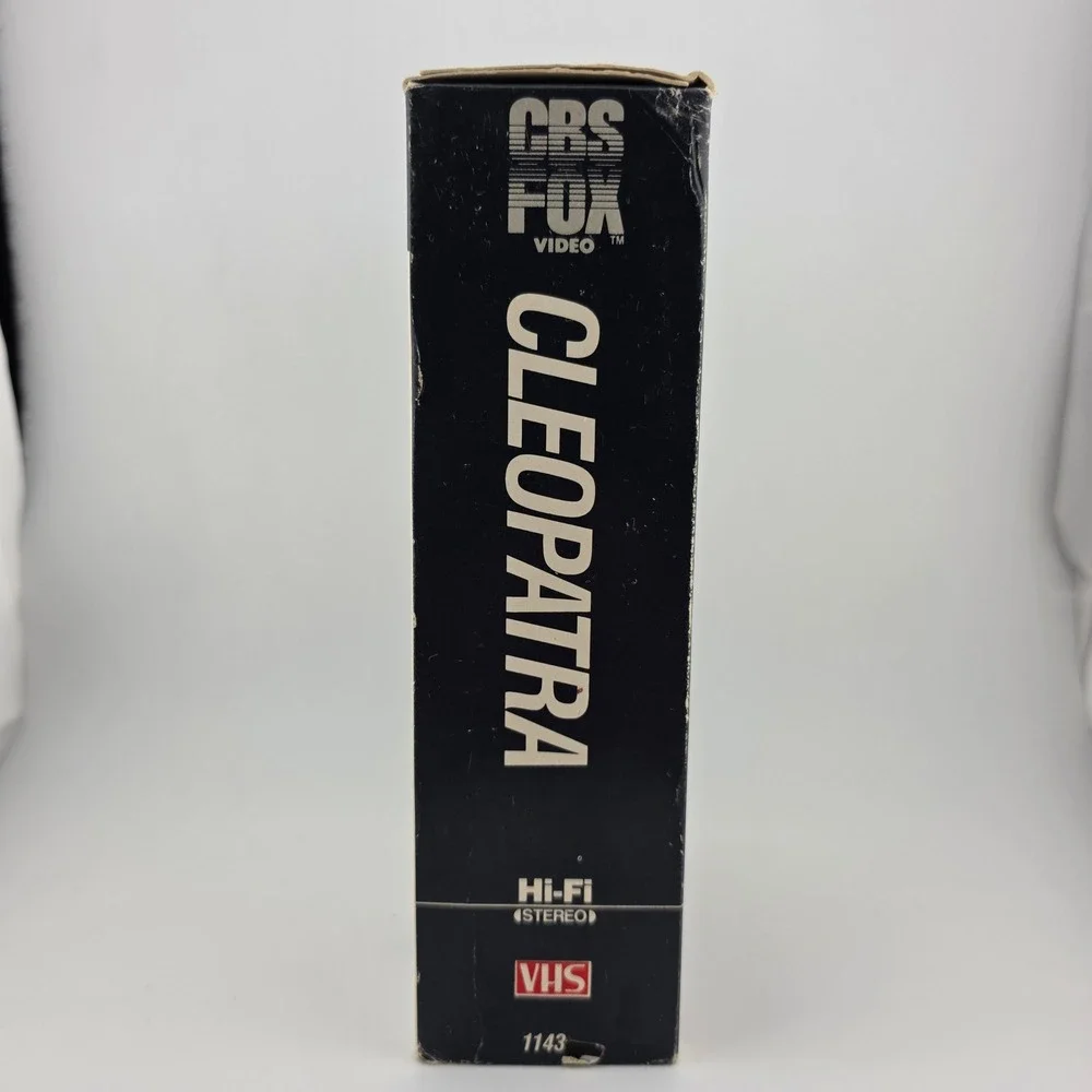 CBS FOX Video | Media | Cleopatra Vhs Tape Elizabeth Taylor Richard ...